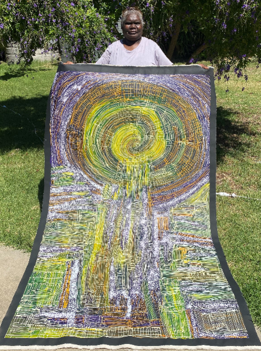 Carolanne Ken - Kaltjiti (Fregon) APY Lands Artist – Art by Farquhar