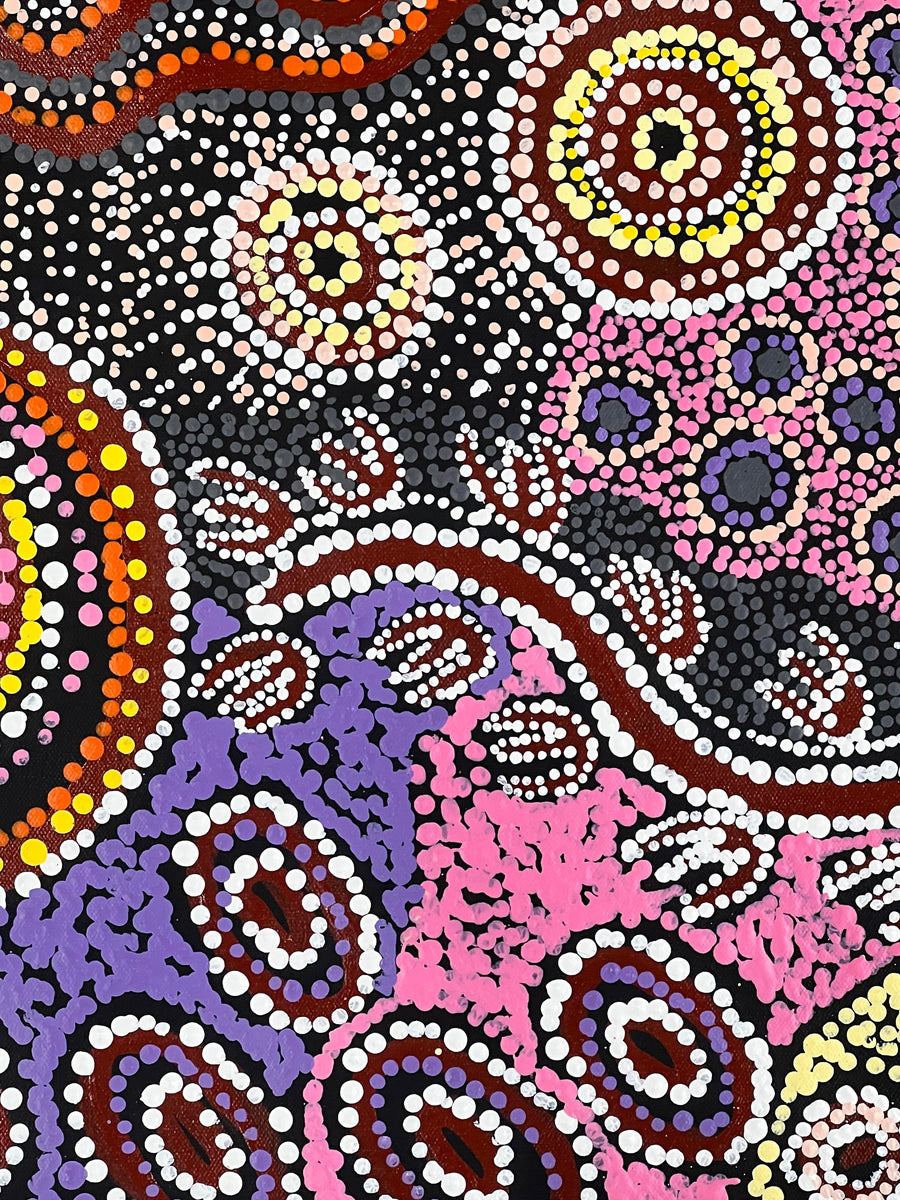 "Wanampi" Imatjala Pollard & Shannon Pollard 91cm x 45cm – Art by Farquhar