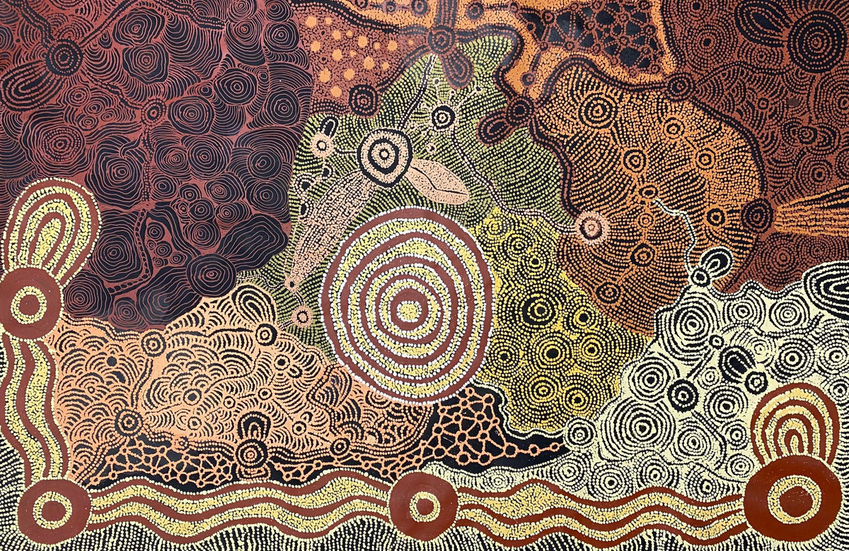 "My Country" Natalie Robin 148cm x 97cm – Art by Farquhar