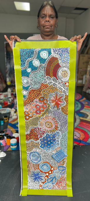 My Country Utopia Aboriginal Art by Janet Golder Kngwarreye – Art by ...