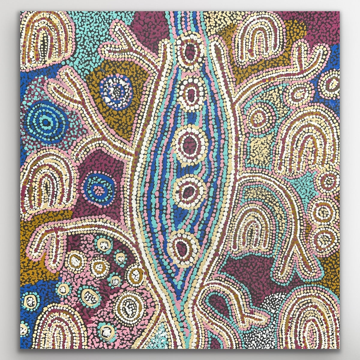 Page title Seven Sisters by Teresa Punami Mula Pimangka | 60cm x 60cm ...