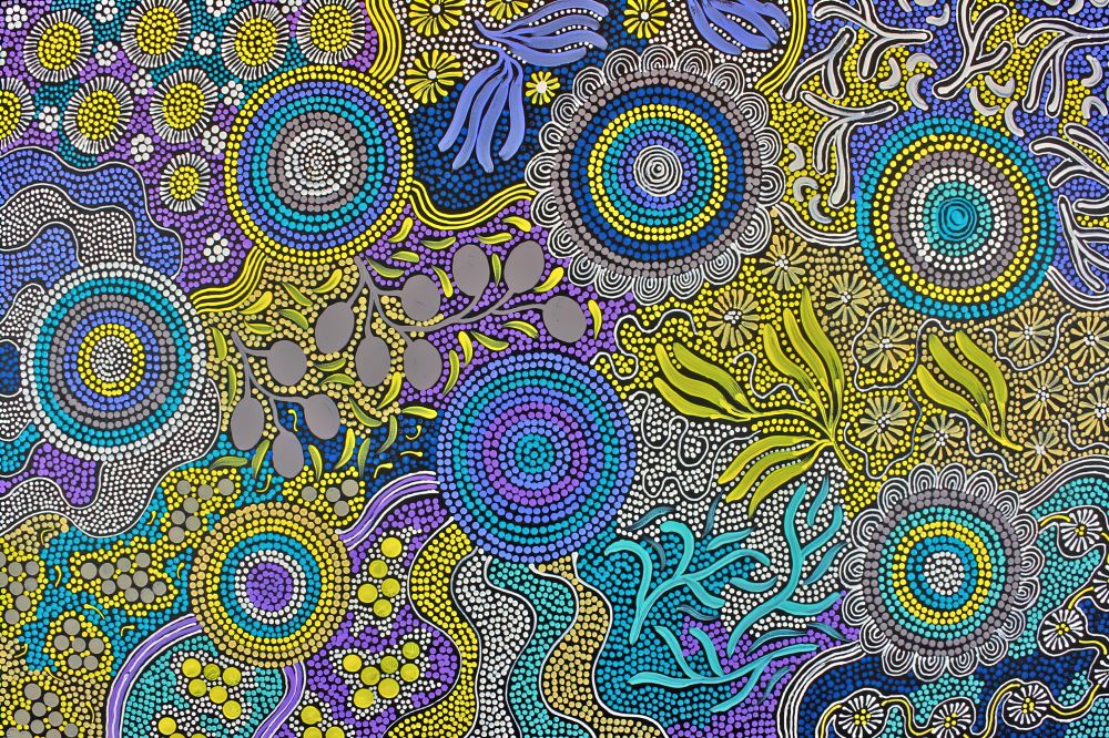 Julieanne Turner Nungarrayi "Bush Tucker" Print – Art by Farquhar